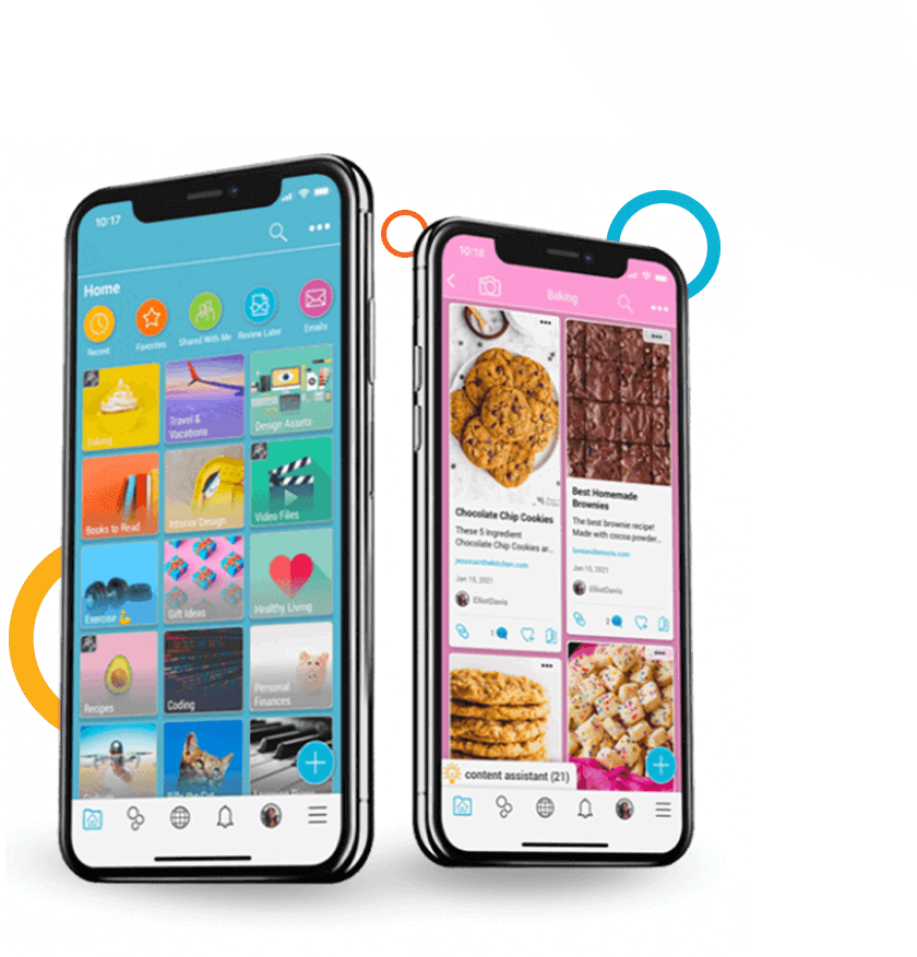 Home screen shortcuts on mobile - Bublup