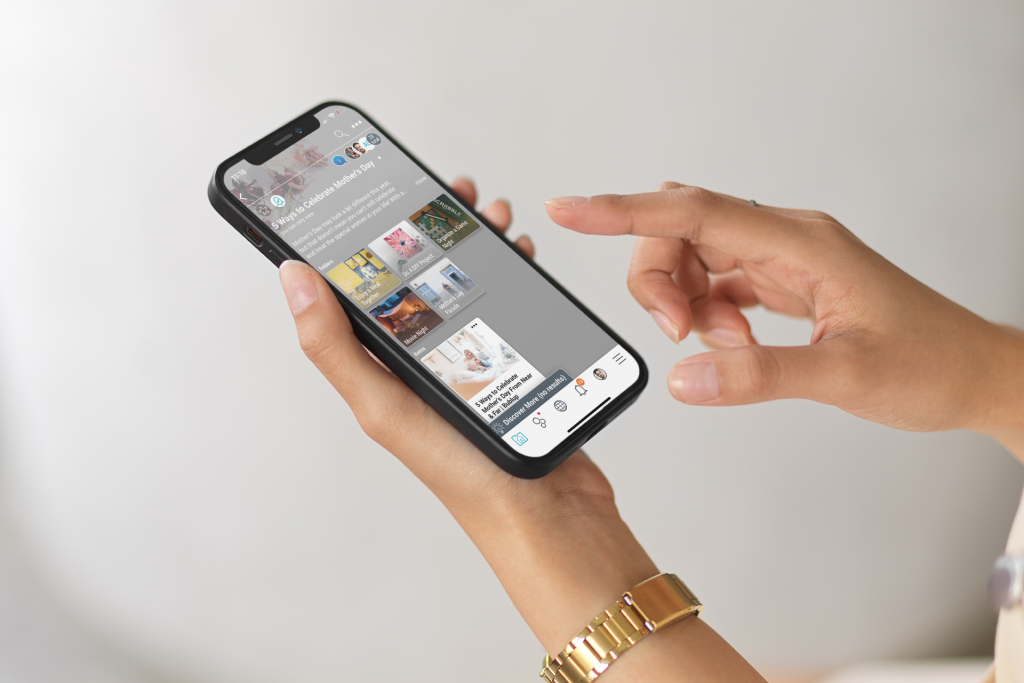 Saving from social media - Bublup