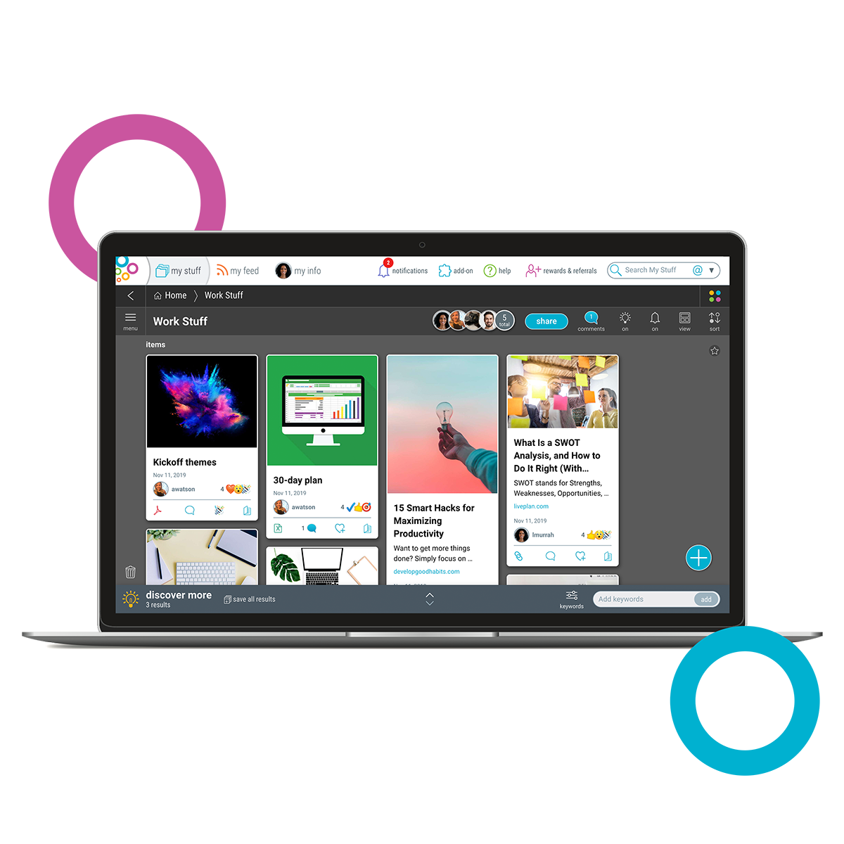 (Bublup) Organization App | Project Management App - Bublup