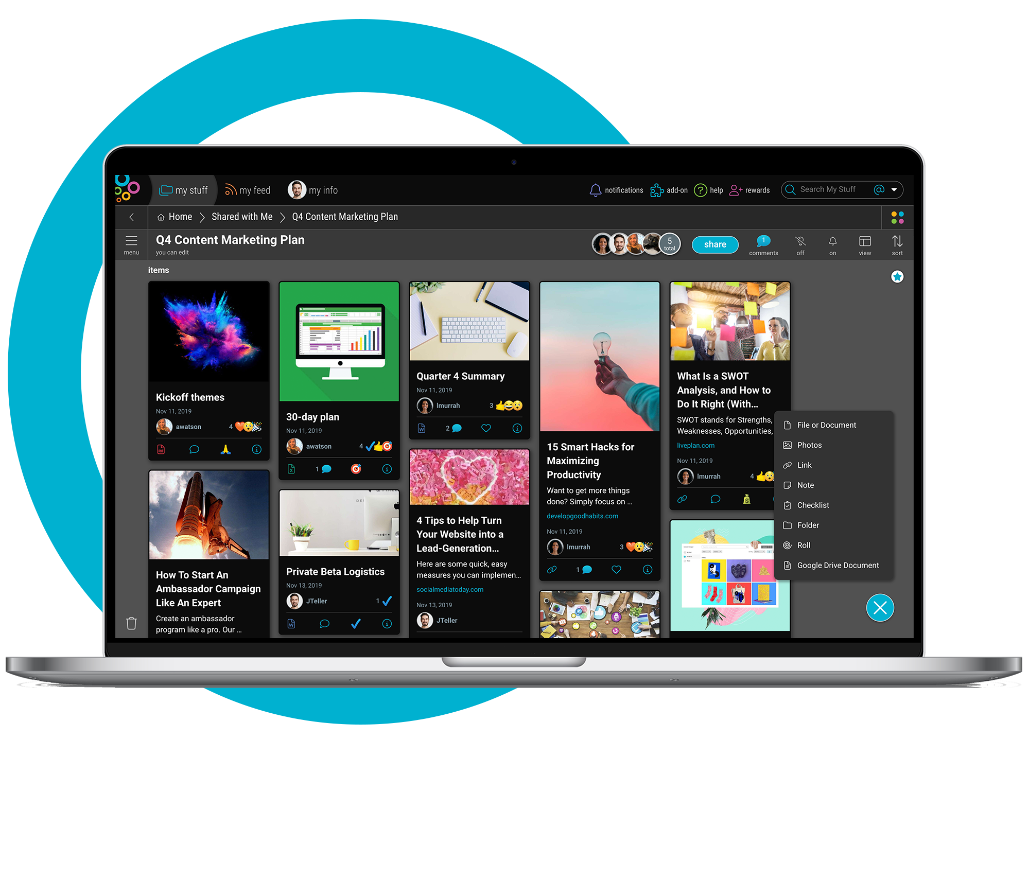 Creative Project Management Software - Bublup