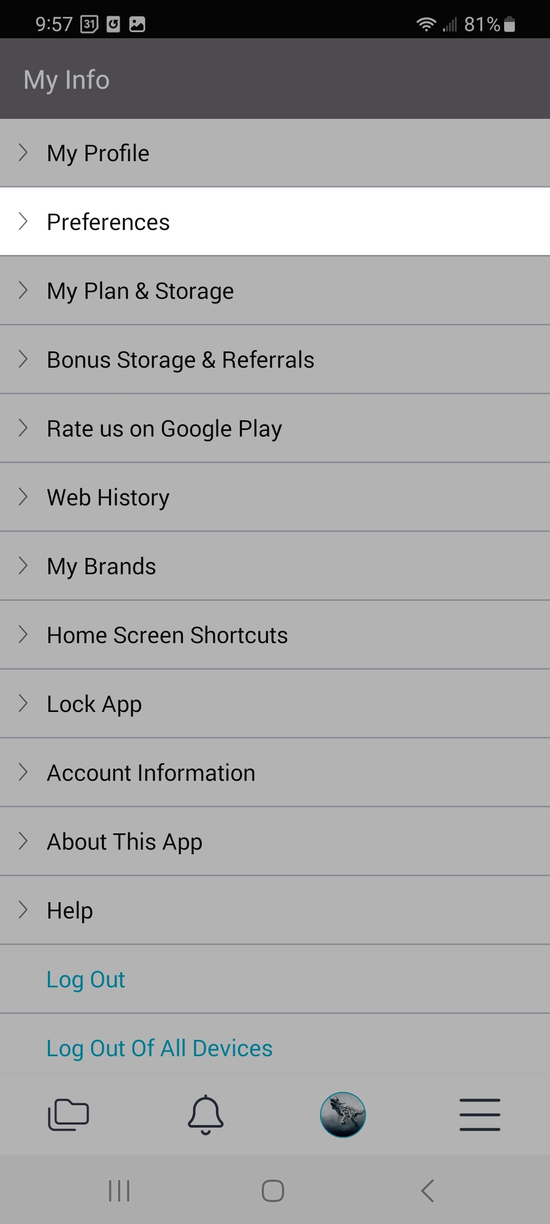 Changing your folder cover and background - Bublup