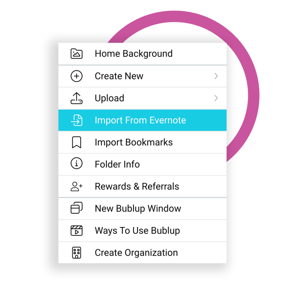 Imports and Connections - Bublup