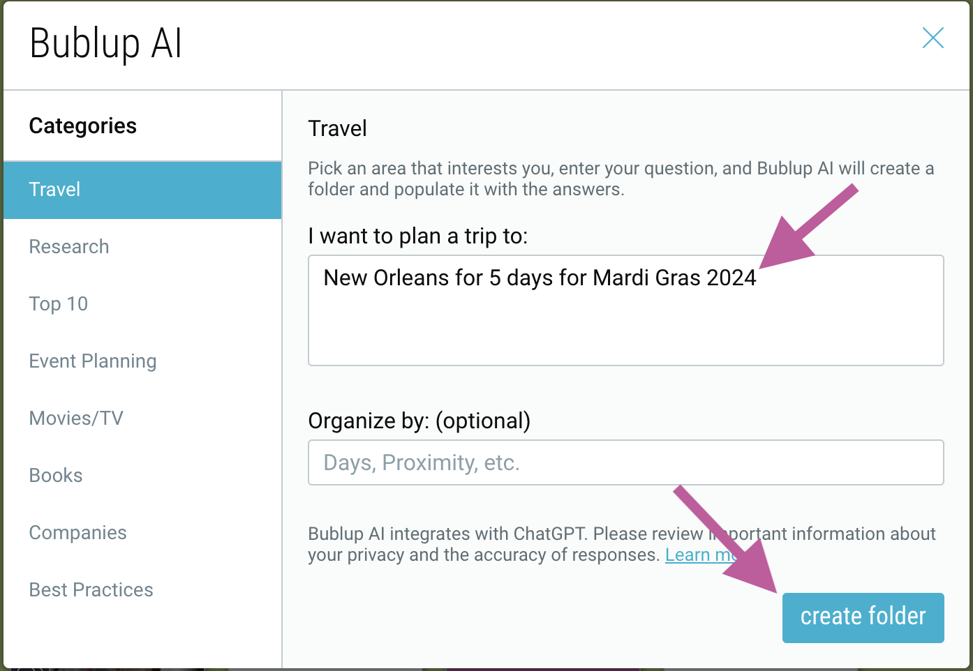 Bublup AI Assistant - Bublup