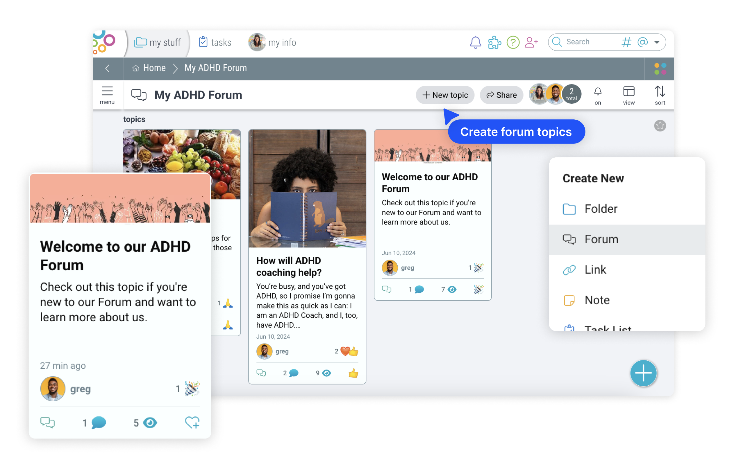 Online Communities and Forums - Bublup